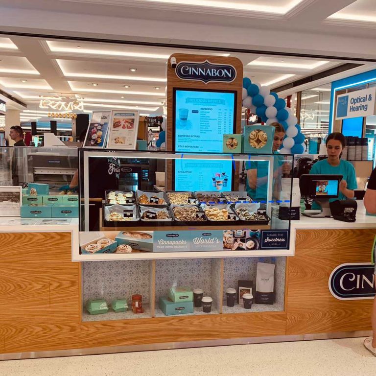 New Store! Pacific Fair in Gold Coast - Cinnabon + Carvel Australia