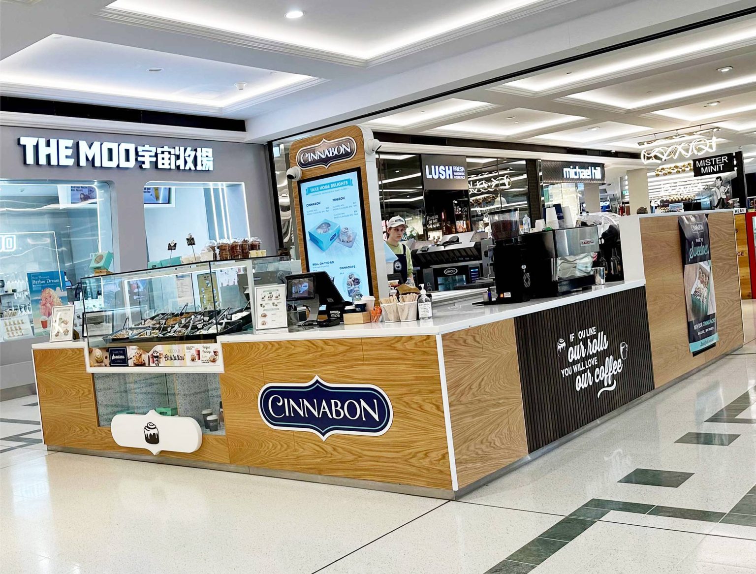 Pacific Fair - Cinnabon + Carvel Australia